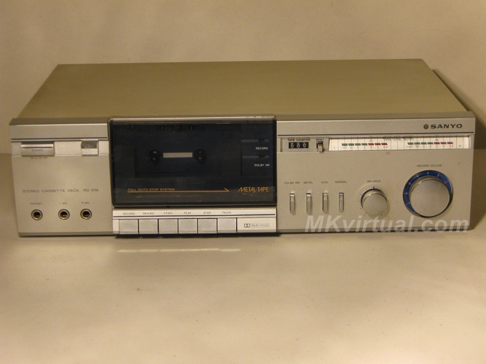 Sanyo RD-S15 Cassette tape deck