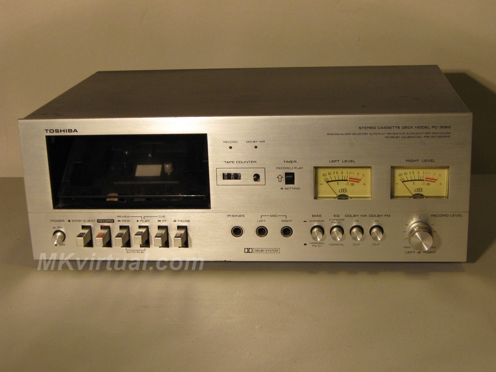 Toshiba PC-3060 cassette tape deck