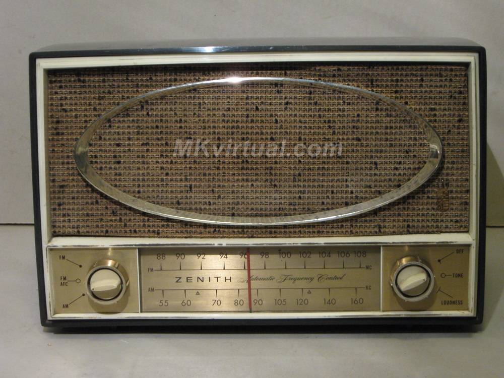 Zenith C-725C AM/FM tubes table radio